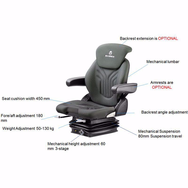Grammer Compacto Basic M Tractor Seat