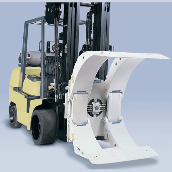 Paper Roll Clamp 254-1525 mm : Roll Clamp Opening Range 360 Revolving ...