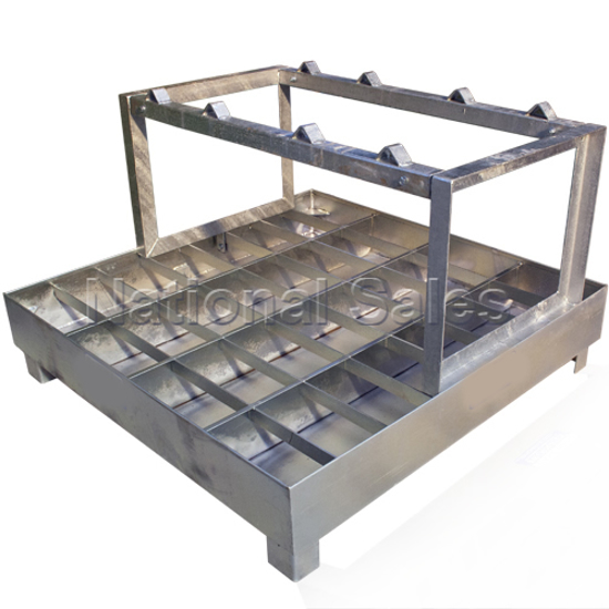 Dual Drum Rack Storage Unit