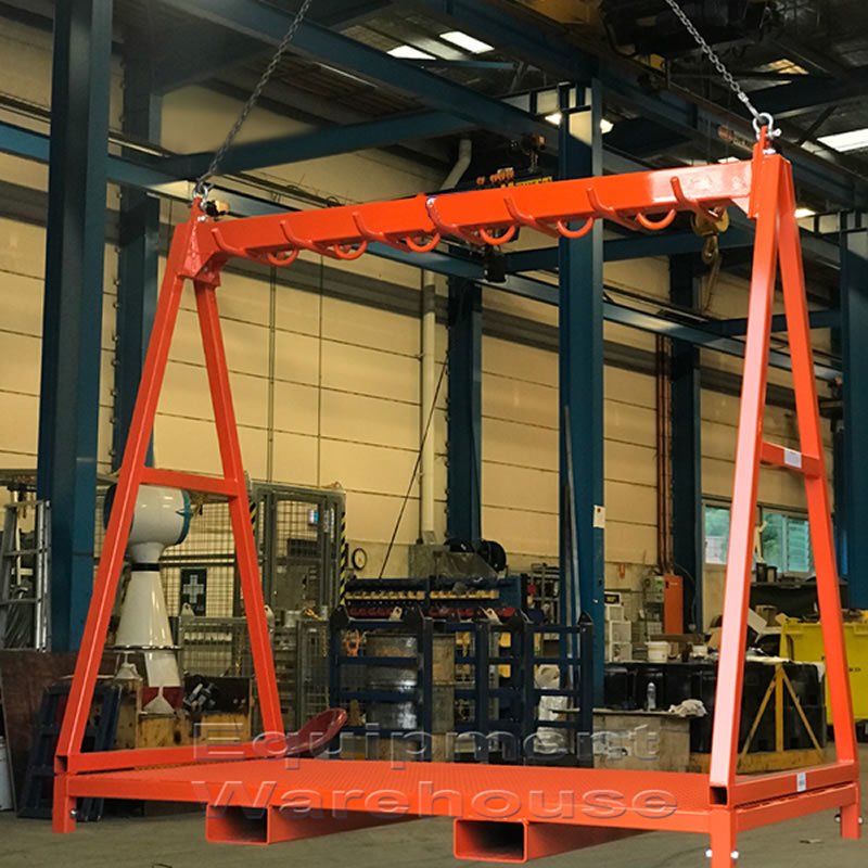 Rigging Storage Rack 1000kg 14 Hook | Material Handling Equipment ...