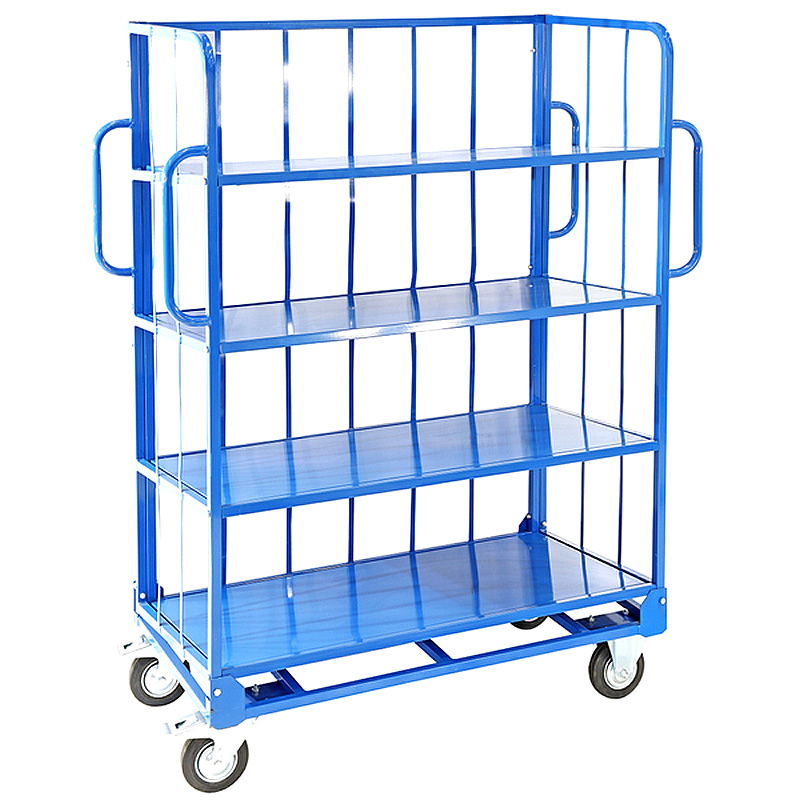 3-Sided Sloping Shelf Truck Trolley | Truck Trolley | Manual Hand ...
