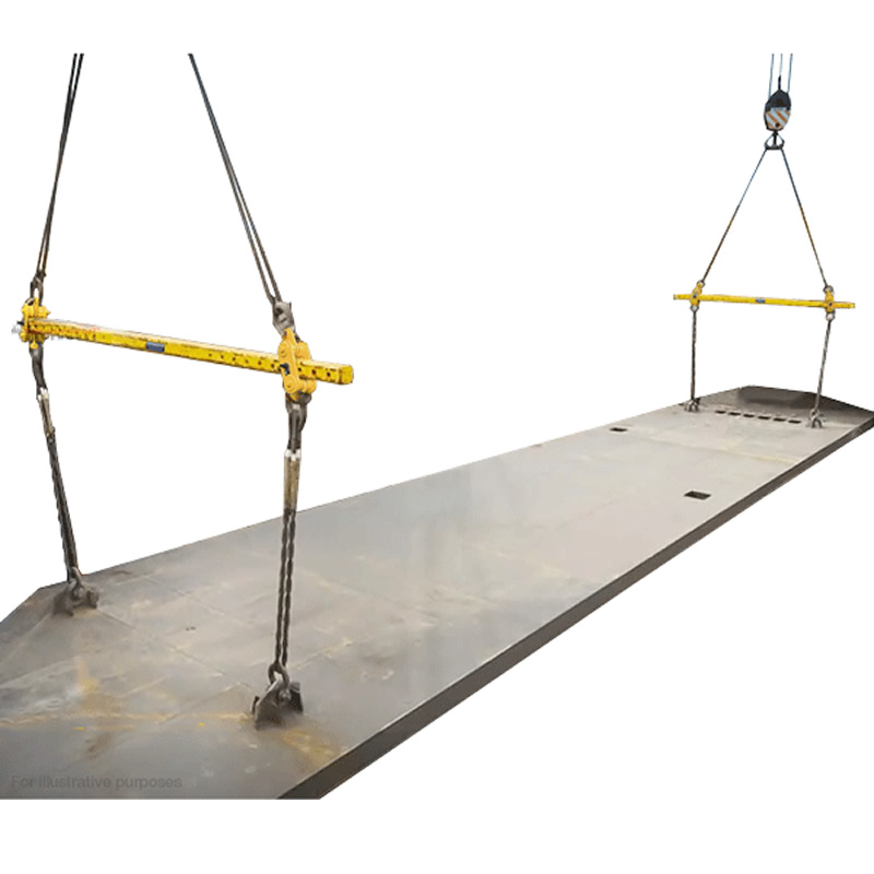 Heavy Duty Crane Spreader Bar 48000Kg 3300mm